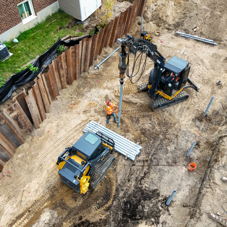 Helical Pile Installation for Multi-Unit Residential Development ...